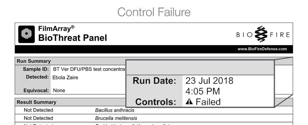 Pouch Credit Reimbursement - BioFire Defense