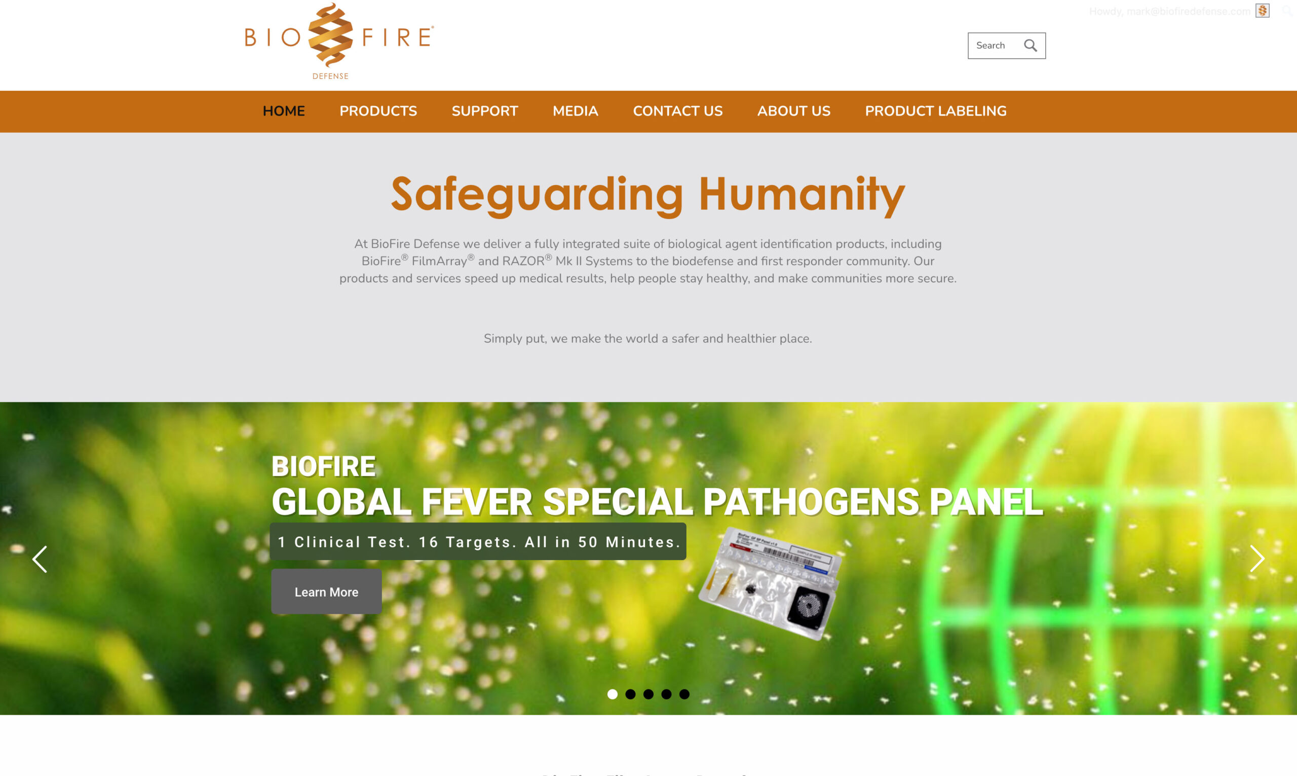 Safeguarding Humanity - BioFire Defense